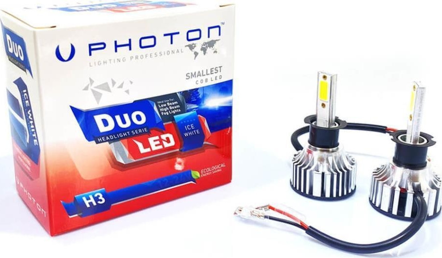 Photon Duo H3 12-24V Led Headlıght - idefix