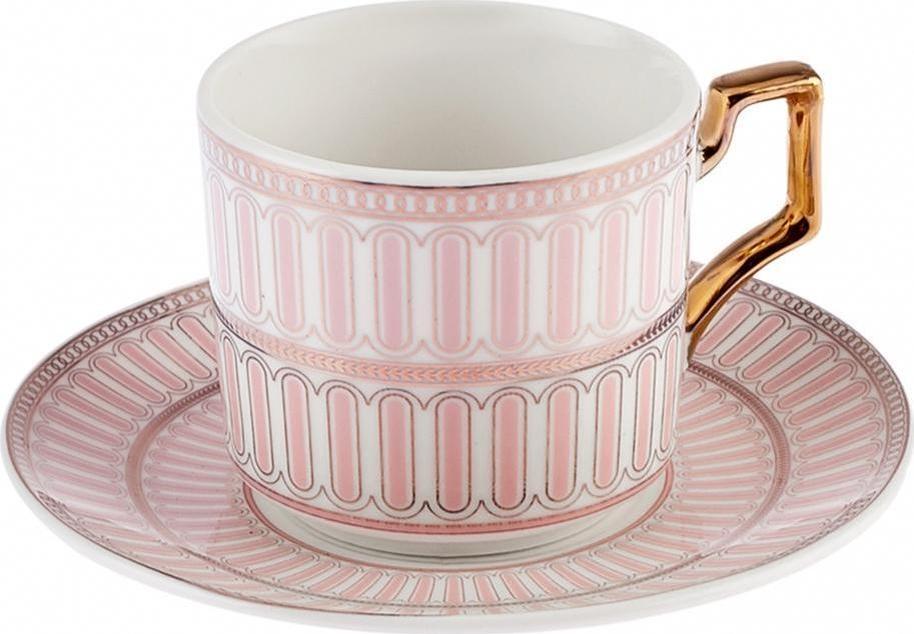 Karaca Jolly Ping Double Line 2 Kişilik Çay Fincanı Seti 220 Ml - idefix