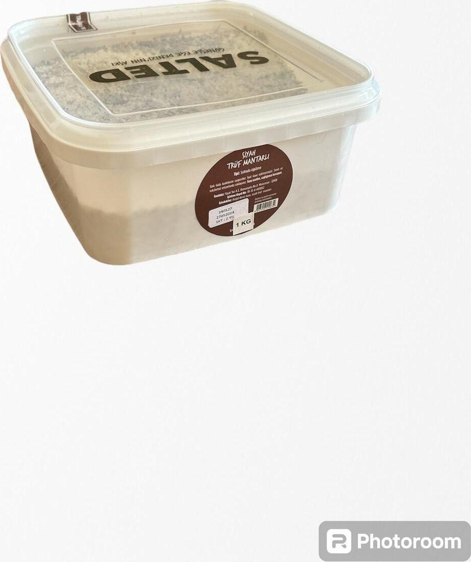 Salted Goods Black Truffle Salt (Siyah Trüf Mantarlı Tuz) 1 Kg - idefix