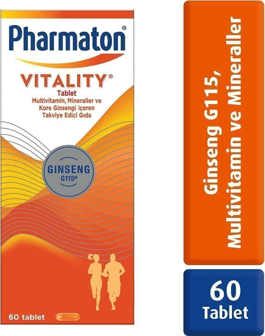 Vitality 60 Tablet - Ginseng G115, Multivitamin Ve Mineraller - idefix