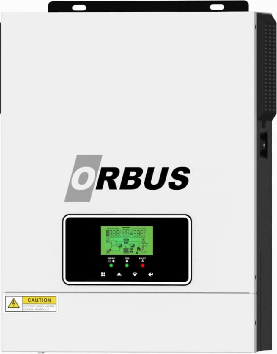 Orbus 12 V Volt 1600 W Watt 1.6 kW MPPT Tam Sinüs Akıllı İnverter 220 ...