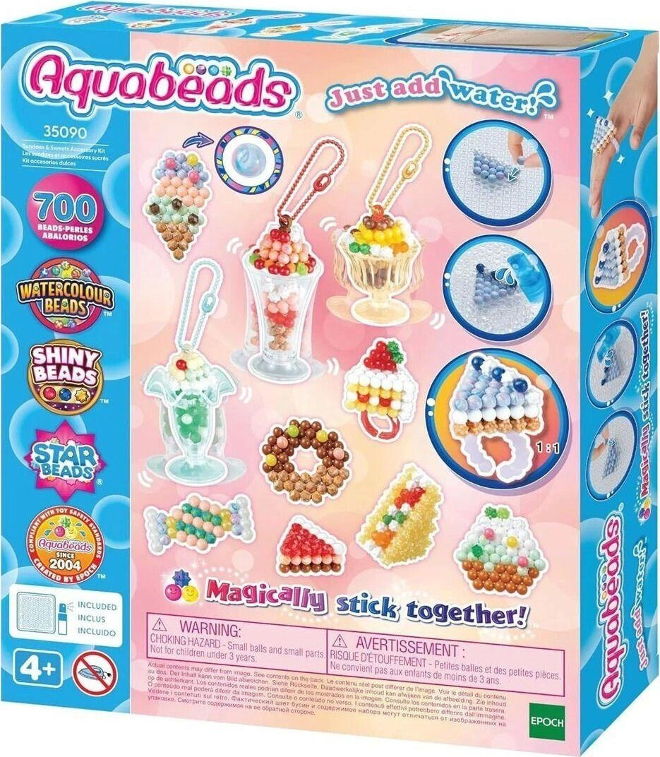 Adore Oyuncak 35090 Aquabeads Dondurma Ve Tatlı Aksesuar Kiti - 700 ...