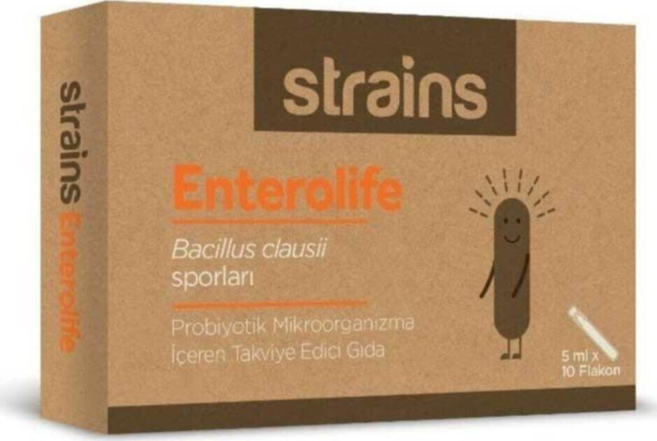 Ocean Strains Enterolife Bacillus Clausii Probiyotik 5 Ml 10 Adet Flakon