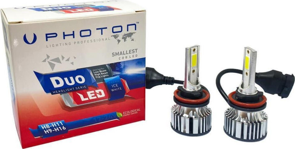 Photon Duo H8 12-24V Led Headlıght - idefix
