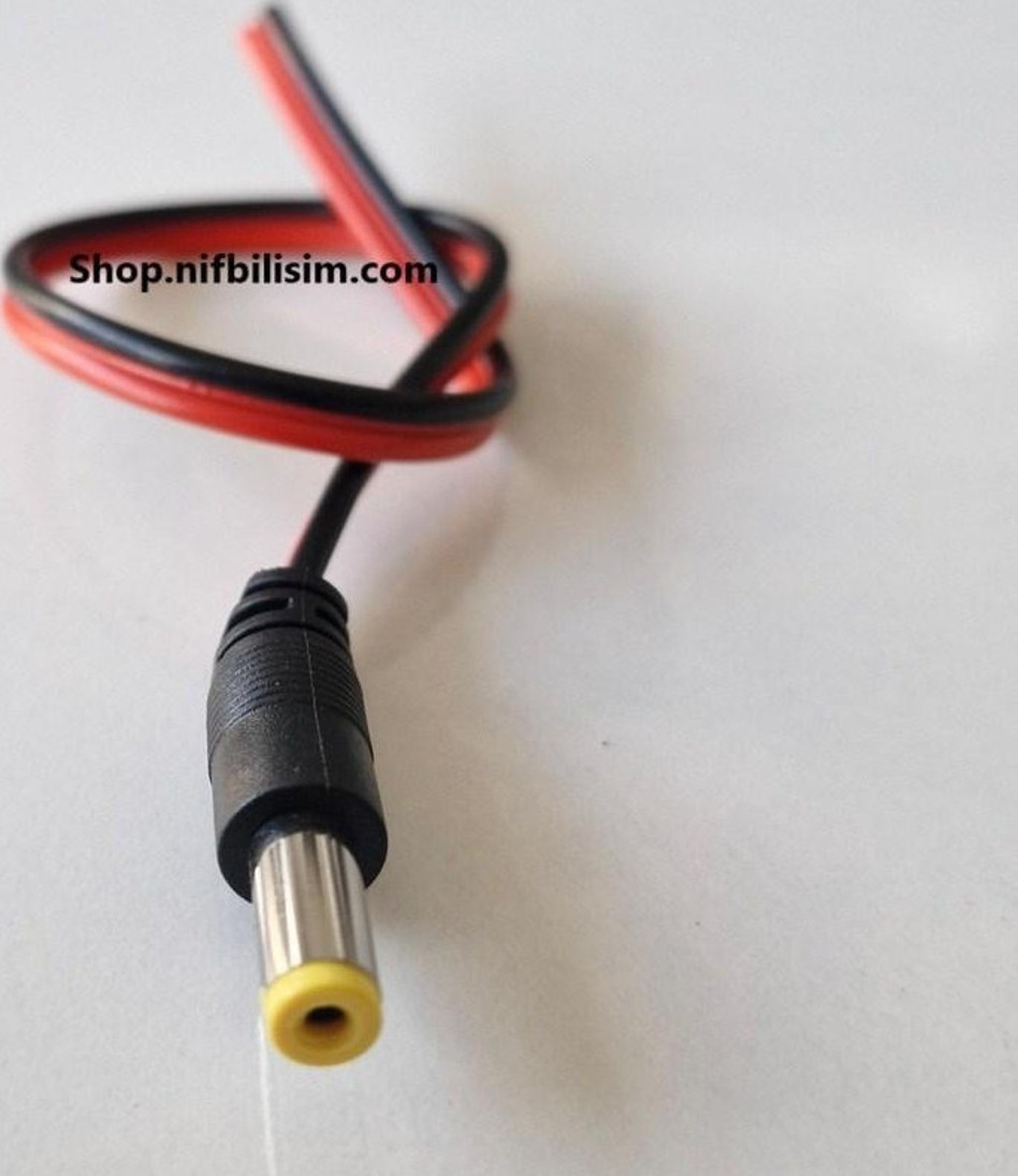 1. Sınıf 12 Volt Power Jack Kamera Enerji Soketi CCTV Enerji Kablosu 10 ...