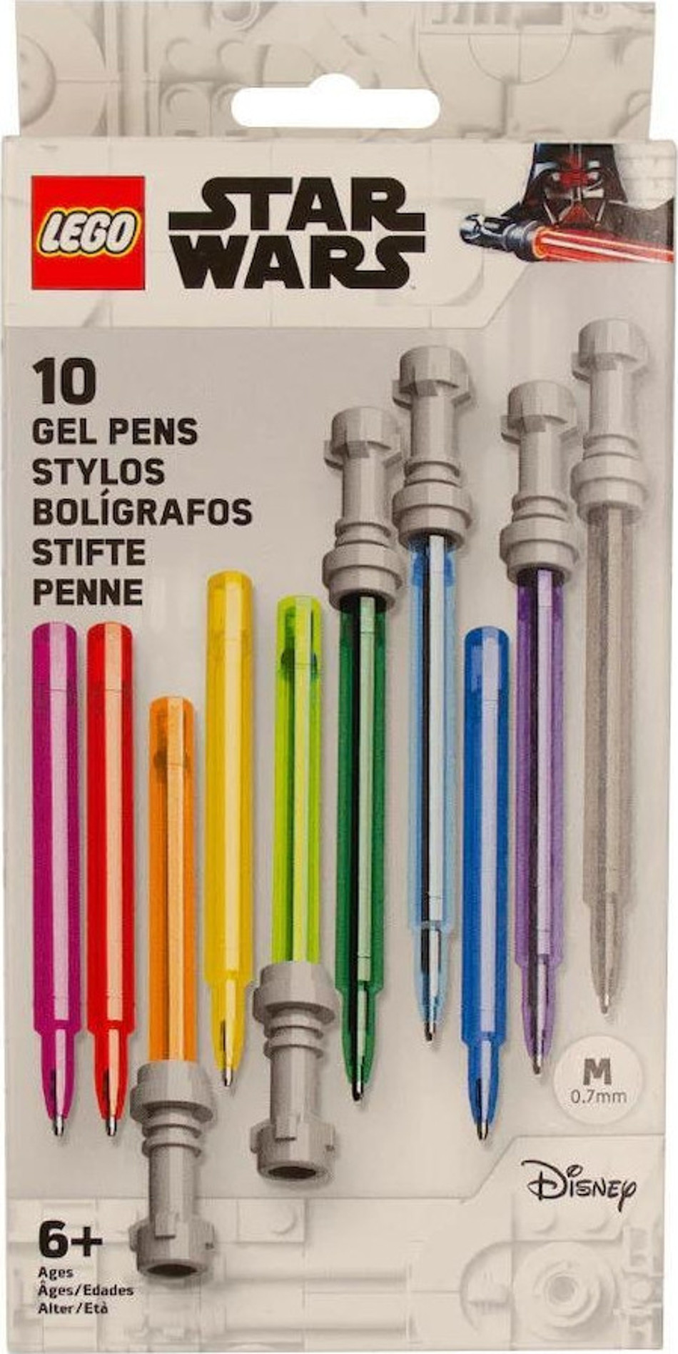 LEGO Star Wars 53116 Star Wars Lightsaber Gel Pen Multipack +6 Yaş (10 ...