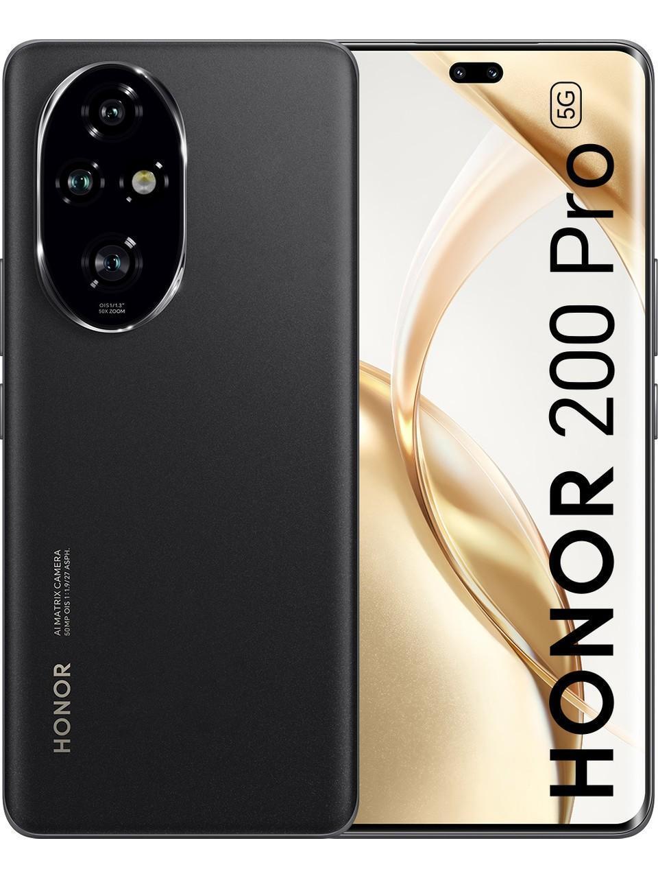 HONOR 200 Pro 512 GB 12 GB Ram (Honor Türkiye Garantili) Siyah - idefix