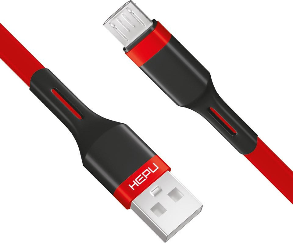 HEPU HP-411 Intelligent USB - Micro USB QC3.0 3.1A Şarj Kablosu 1mt ...