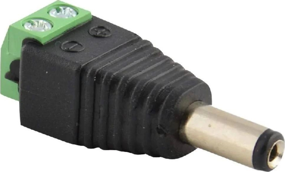 Klemens Girişli Erkek Dc Barrel Jack 5.5*2.1mm Power Plug Jak Adaptör ...