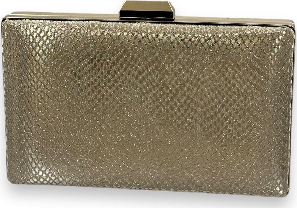 Biçanta Altın Dore Renk Lazer Desenli Abiye Çanta Gece Çantası Düğün ...