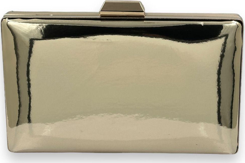 Biçanta Altın Gold Dore Ayna Rugan Abiye Çanta Gece Çantası Kına Düğün ...