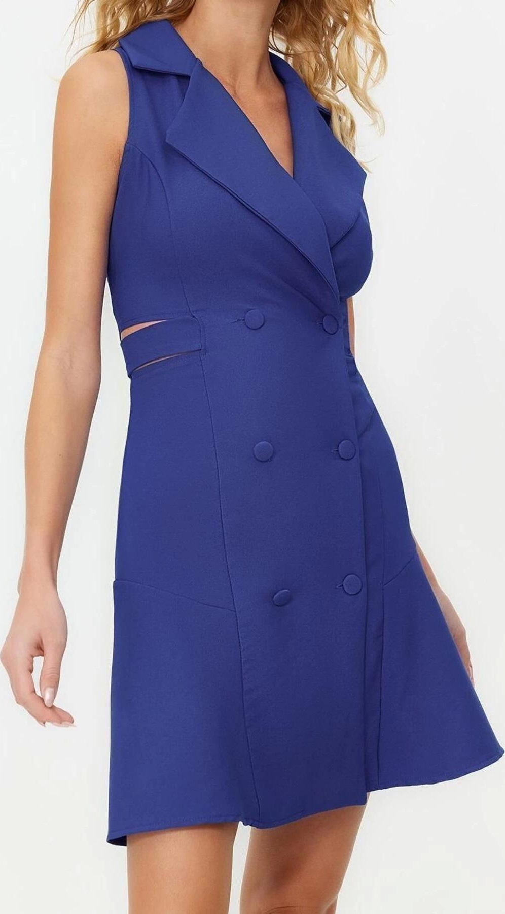 Moda Regular Gündüz Gece Finike Dokuma Ceket Yaka Kolsuz Kol Ceket ...